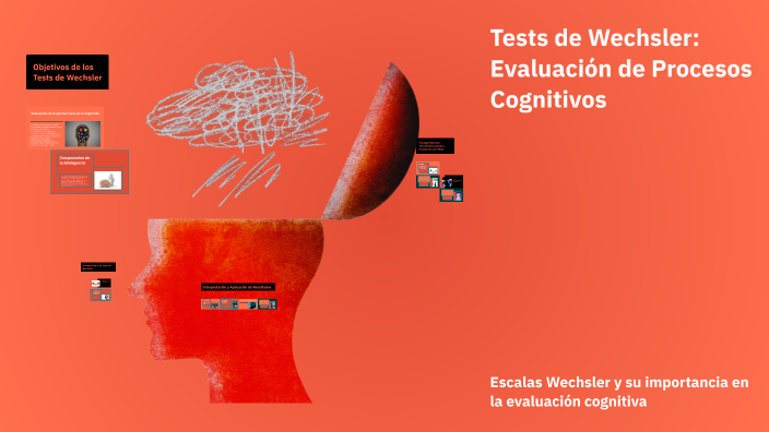 Tests de Wechsler: Evaluación de Procesos Cognitivos by MILAGROS CHOCO ...