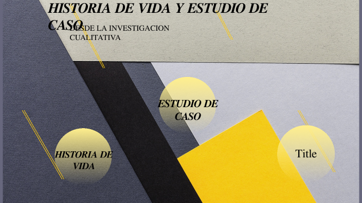 HISTORIA DE VIDA Y ESTUDIO DE CASO by lilieris avila on Prezi