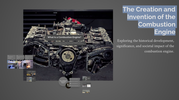 The Creation and Invention of the Combustion Engine by TRabalho escols ...