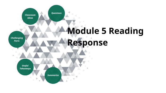 Module 5 Reading Response by Madison G Ledford on Prezi