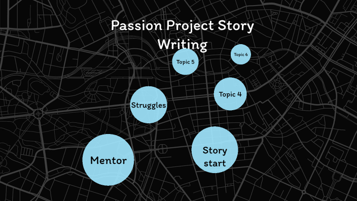 Passion Project Story writing by Oliver Gardner on Prezi