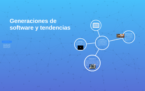 Generaciones de software y tendencias. by