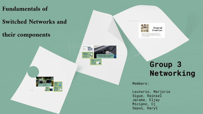 Fundamentals of Switched Networks by Marjorie Leuterio on Prezi