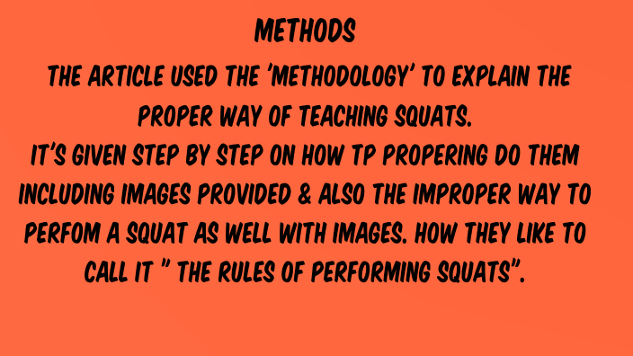 Most common issues with performing squats by Courtney Staggs on Prezi