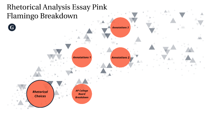 Rhetorical Analysis Essay Pink Flamingo Breakdown by Johnny Cepeda ...