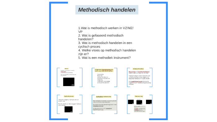Methodisch handelen by Hilde van Klinken on Prezi