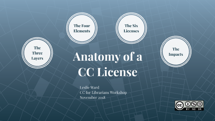 Anatomy of a CC License by Leslie Ward on Prezi