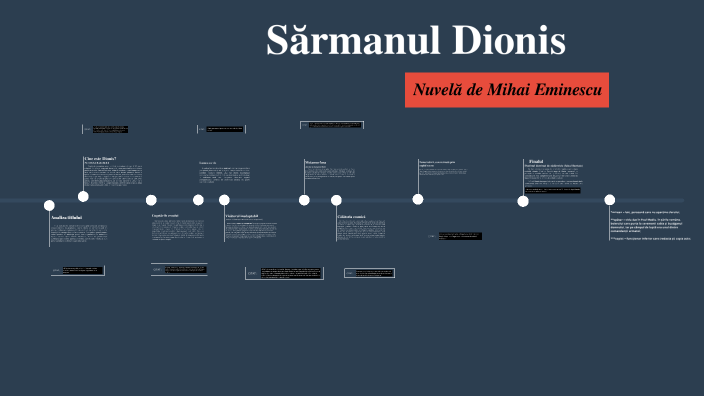 Sărmanul Dionis by Matthew Philips on Prezi