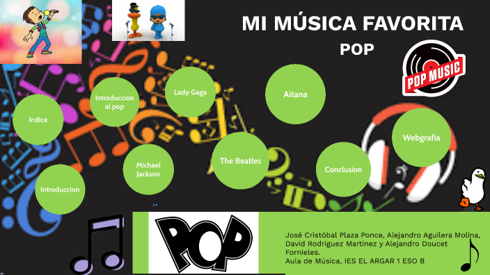 mi musica favorita pop by jose cristobal plaza ponce on Prezi