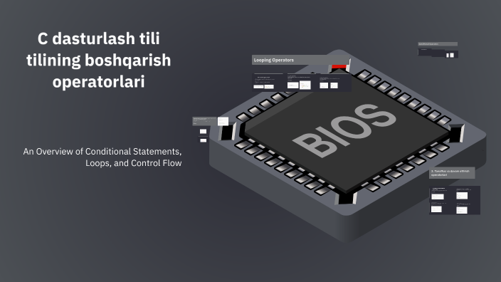 C Programming Language Control Operators by Obidjon Musurmonov on Prezi