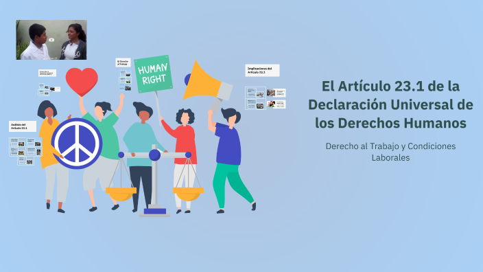El Artículo 23.1 de la Declaración Universal de los Derechos Humanos by ...