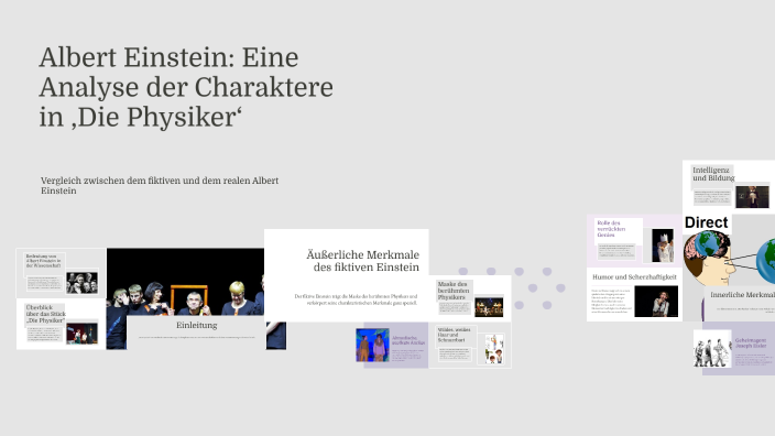 Albert Einstein: Eine Analyse der Charaktere in ‚Die Physiker‘ by Niven ...