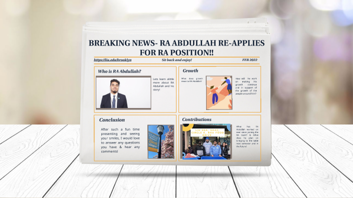 RA Abdullah Interview by Abdullah Akl on Prezi