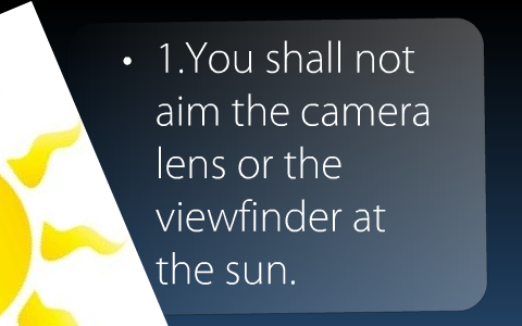 10 Commandments of digtal cameras~ by Tia Jarrow on Prezi