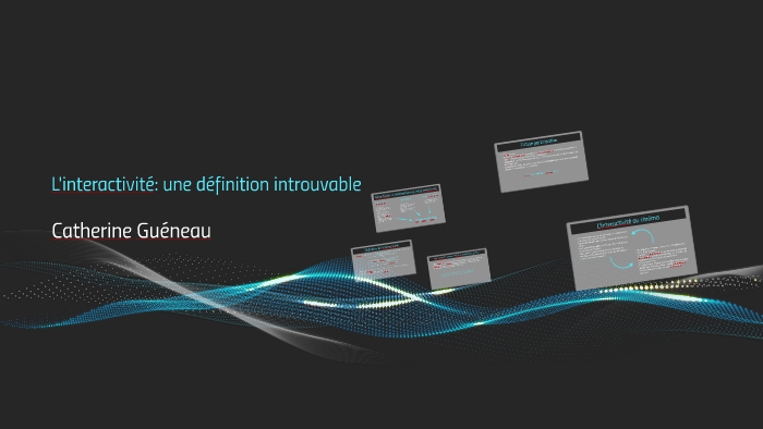 L'interactivité: une définition introuvable by E L on Prezi