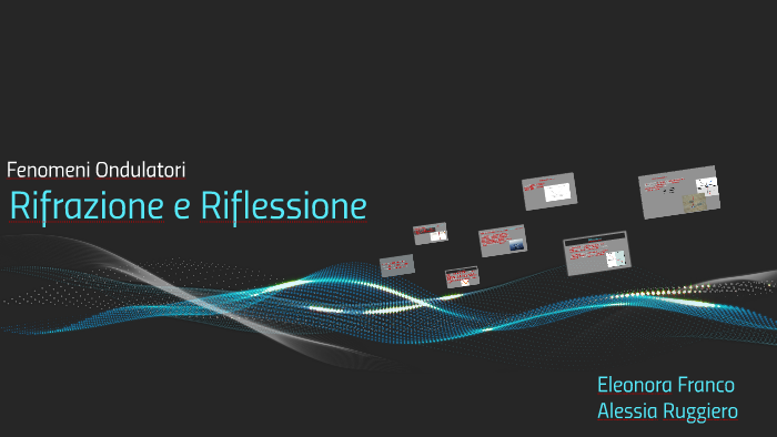 Rifrazione e Riflessione by eleonora franco on Prezi