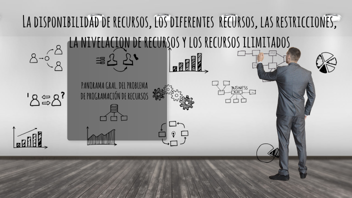 LA DISPONIBILIDAD DE RECURSOS, LOS DIFERENTES RECURSOS, LAS ...