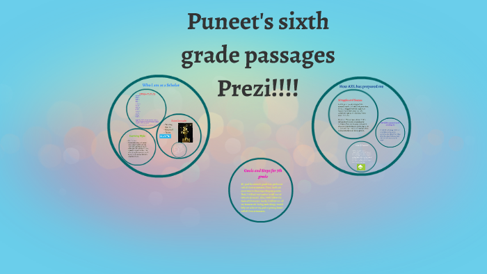 Passages by Puneet Athwal on Prezi