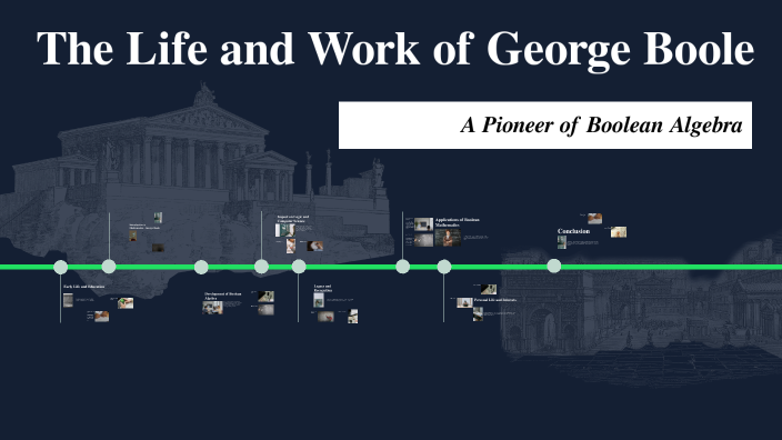 The Life and Work of George Boole by Sadie Cowie on Prezi