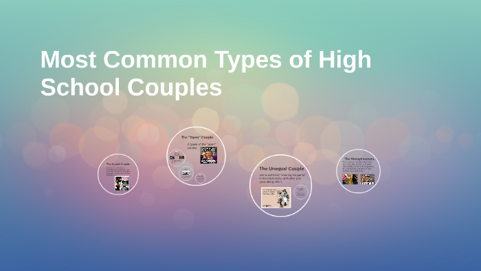 Most Common Types of High School Couples by Chloe Woodrow on Prezi