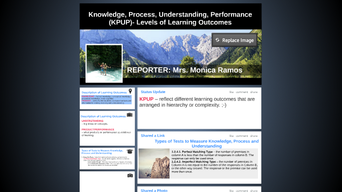 Knowledge, Process, Understanding, Performance (KPUP)- Level by Jeffrey ...