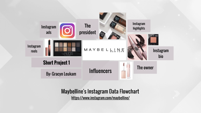 Maybelline's Instagram Data Flowchart by Gracyn Leukam on Prezi
