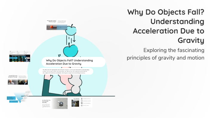 Why Do Objects Fall? Understanding Acceleration Due to Gravity by Priti ...