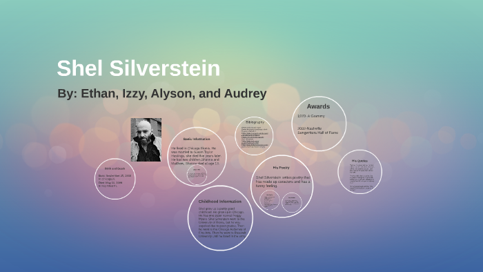 Shel Silverstein by Ethan Bowlby on Prezi