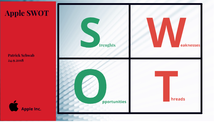 Apple SWOT by Patrick Schwab on Prezi