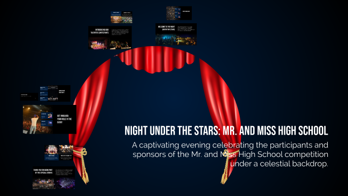 Night Under the Stars: Mr. and Miss High School by Leandri Botha on Prezi