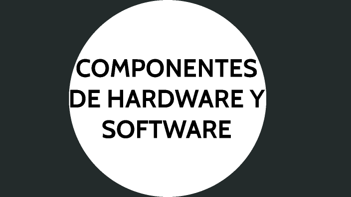 componentes de hardware y software by andres schwartz on Prezi