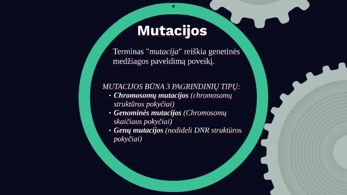 CHROMOSOMŲ MUTACIJOS IR LIGOS by Simas Kamandulis on Prezi