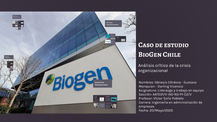 Caso de estudio BioGen Chile by genesis cordova gonzalez on Prezi