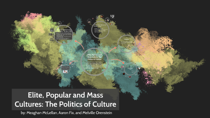Elite, Popular and Mass Cultures: The Politics of Culture by Meaghan ...