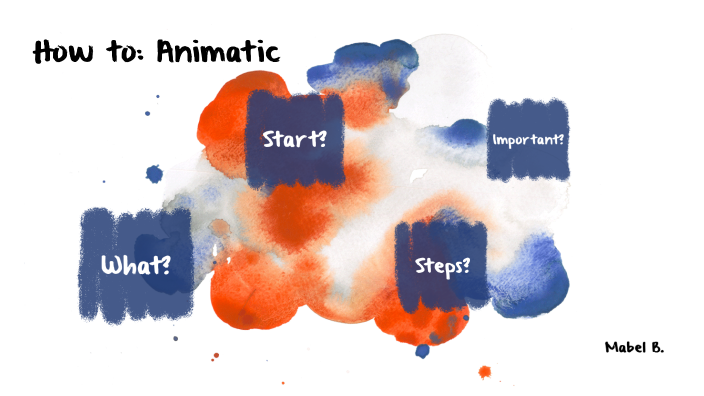 How to make an animatic by Mabel B on Prezi