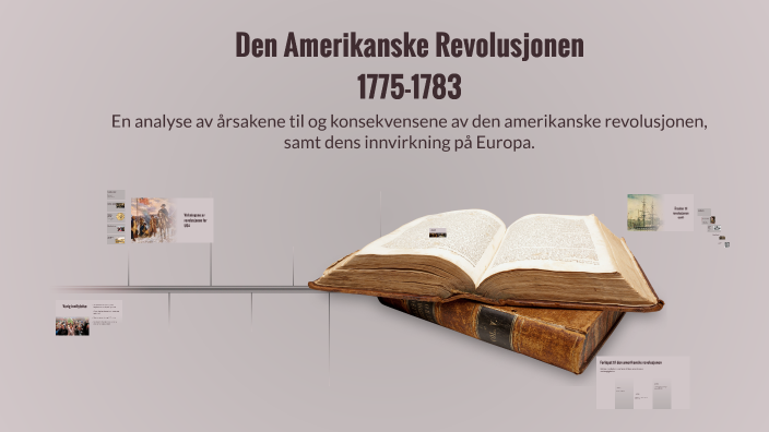 Oppløsningstid og Revolusjoner: Den Amerikanske Revolusjonen by Thea ...