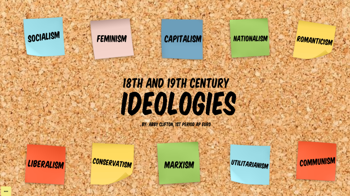 18th and 19th Century Ideologies Project by Abigail Clifton on Prezi