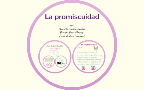La promiscuidad by manuela escobar on Prezi
