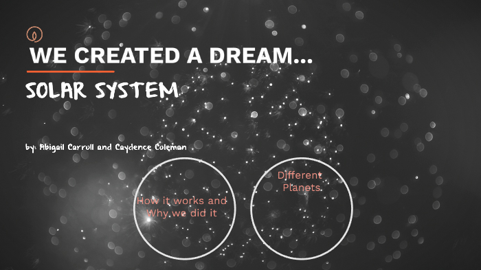 My Dream Solar System by caydence coleman on Prezi