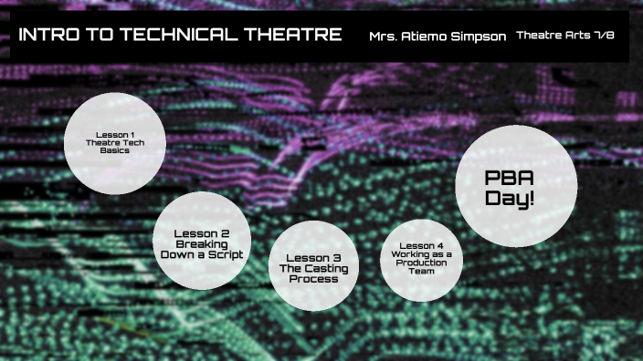 INTRO TO TECHNICAL THEATRE by L. Akosua Simpson on Prezi
