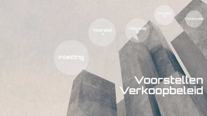 Verkoopbeleidsvoorstellen by coen volker on Prezi