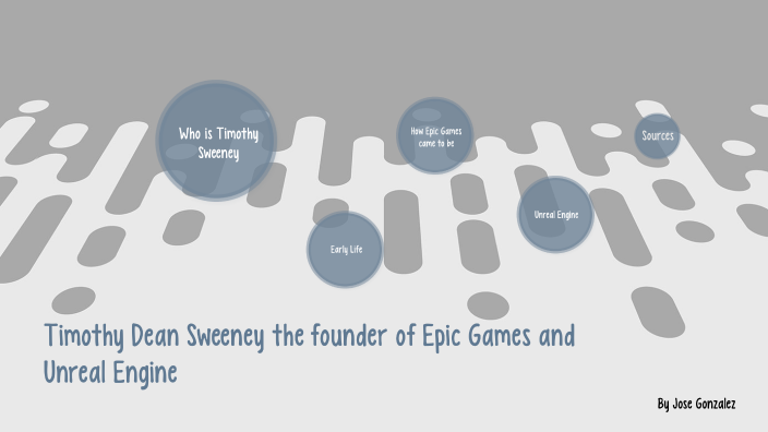 Timothy Dean Sweeny - Epic Games and Unreal Engine by Cali9 Gonzalez on ...