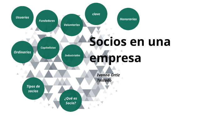 Socios de una empresa. by Lorena Tostado on Prezi