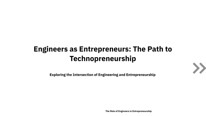 Engineers as Entrepreneurs: The Path to Technopreneurship by Dũng Đoàn ...