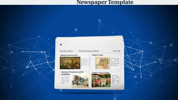 Imperialism Newspaper Presentation by Ireland Mattison on Prezi