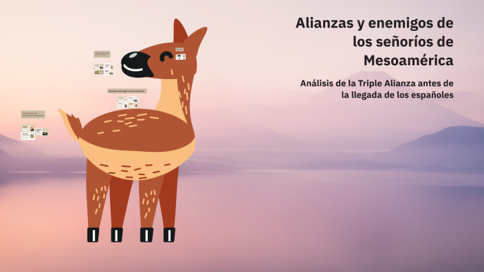 Alianzas y enemigos de los señoríos de Mesoamérica by Rocio Gallegos ...