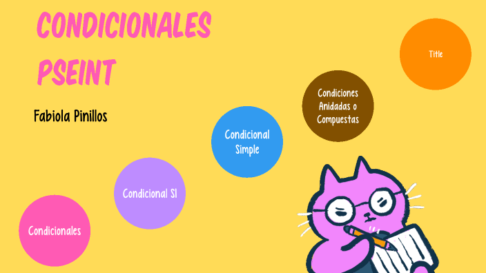 Condicionales PSEINT by Fabiola Pinillos on Prezi