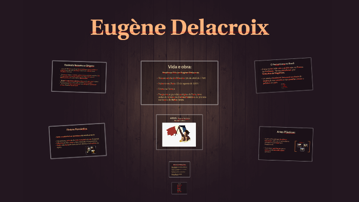 Eugène Delacroix by Daniel Carlino