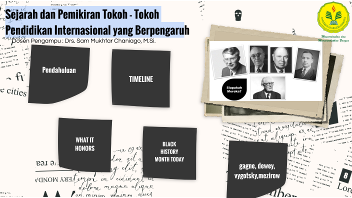 sejarah dan pemikiran tokoh tokoh pendidikan internasional yang ...