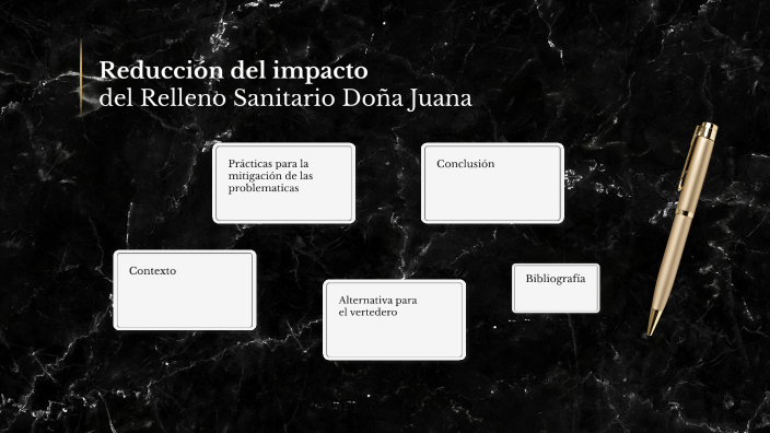 Reducción del impacto del Relleno Sanitario Doña Juana by LAURA ...